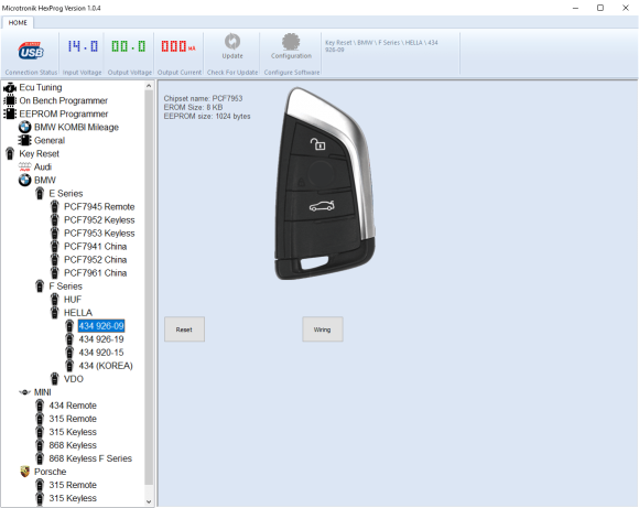 autosupply Hextag / Hexprog Programmer Reader With Power Module