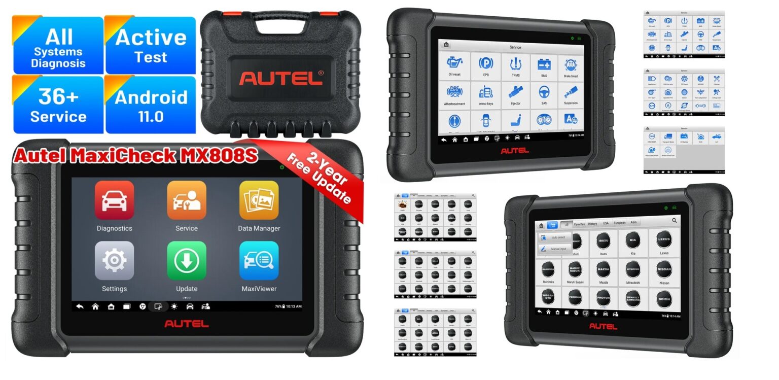 Autel Maxicheck Mx808 | Diagnostic Scanner & Service Tool
