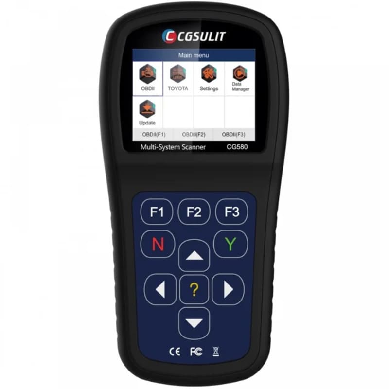 CGSulit CG580 Multi-System Single Vehicle Brand Diagnostics Scanner ...