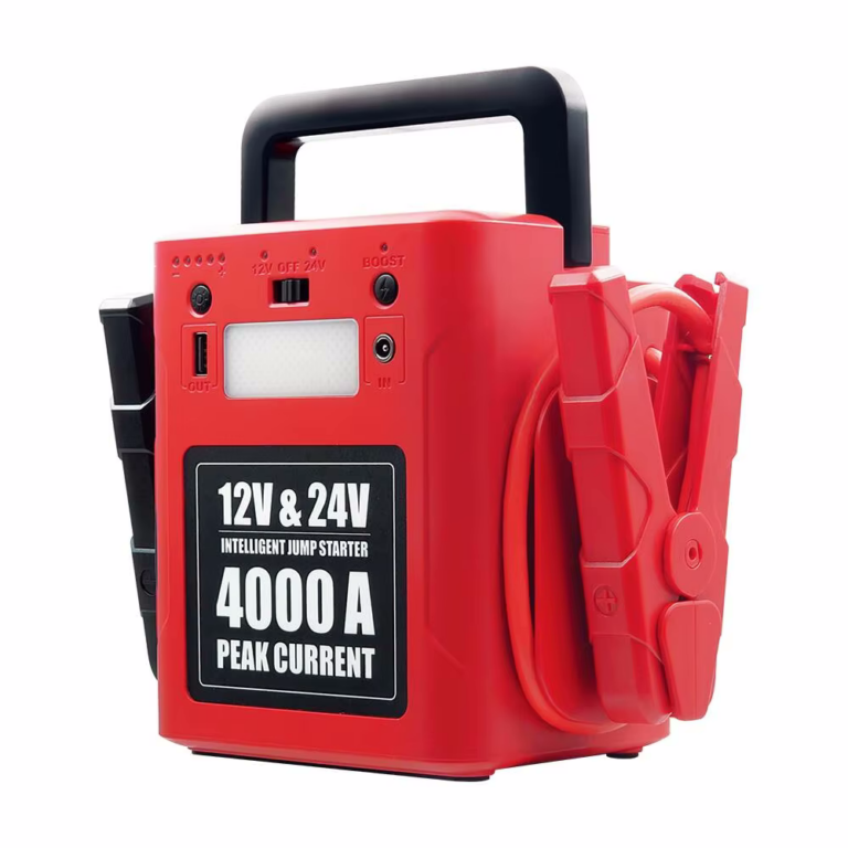Heavy-Duty 12V/24V Jump Starter | 56000mAh | 4000A Peak | Truck ...